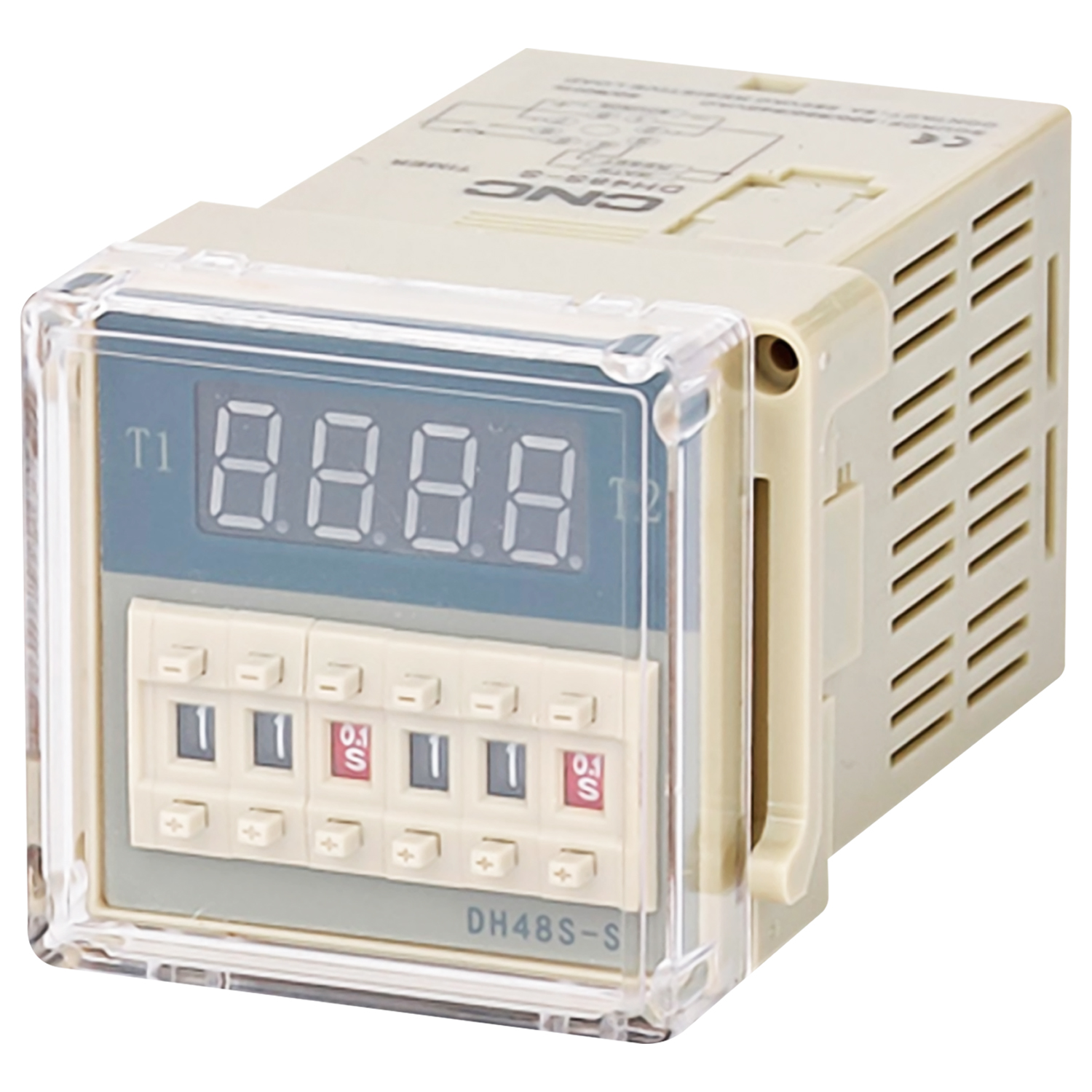 Temporizador Cíclico Análogo Digital DH48S-S 220VAC CNC - Jordan Peru